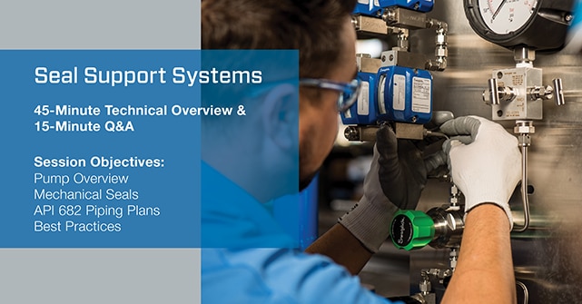 Seal Support Systems Introduction | Swagelok